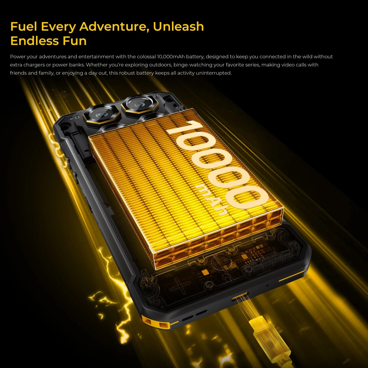 Oukitel WP60 5G 48GB 512GB 108MP Camera 7.2 inch 120Hz 10000mAh 33W ...